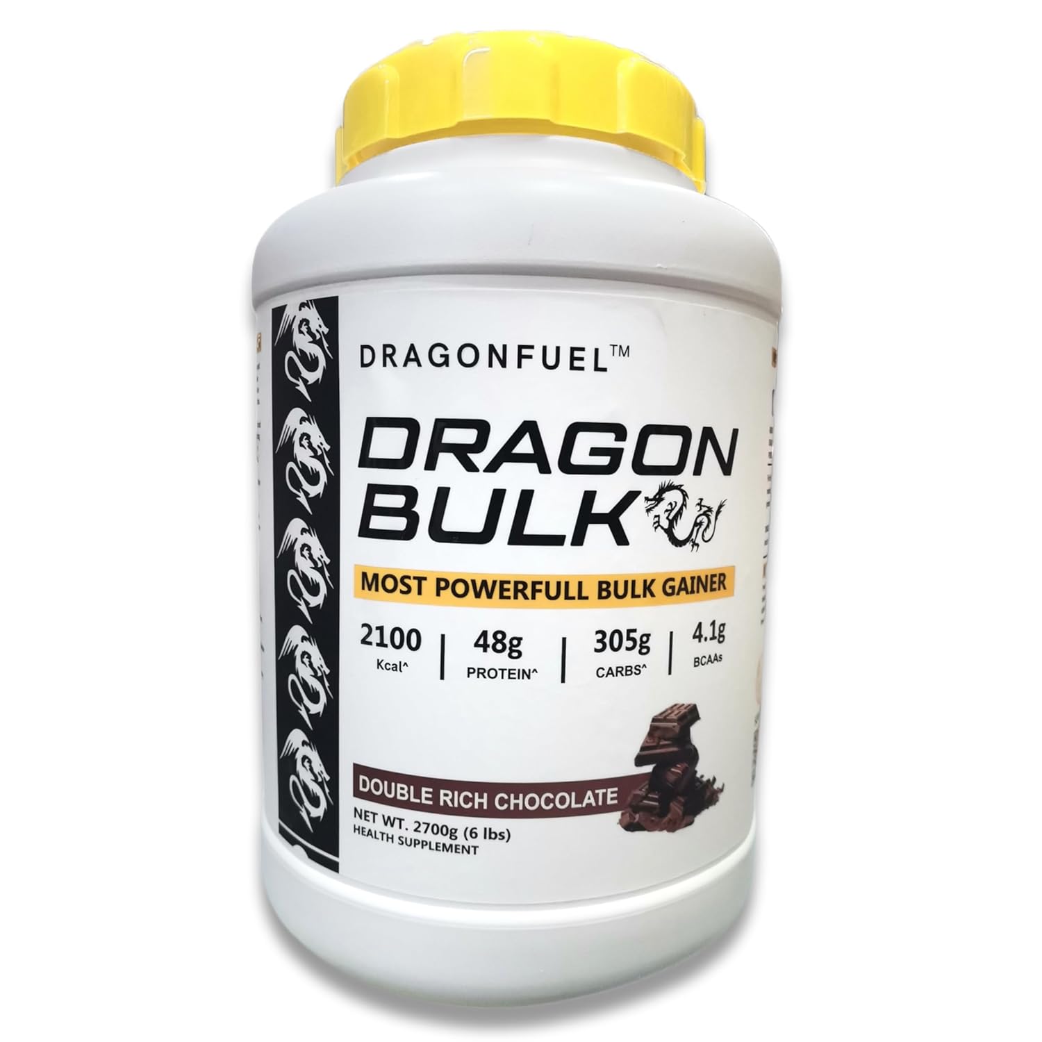 DRAGONFUEL DRAGON BULK 2.7KG (6LBS) DOUBLE RICH CHOCOLATE FLAVOUR ...
